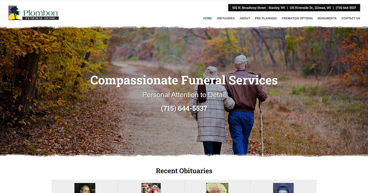 Obituaries | Plombon Funeral Home